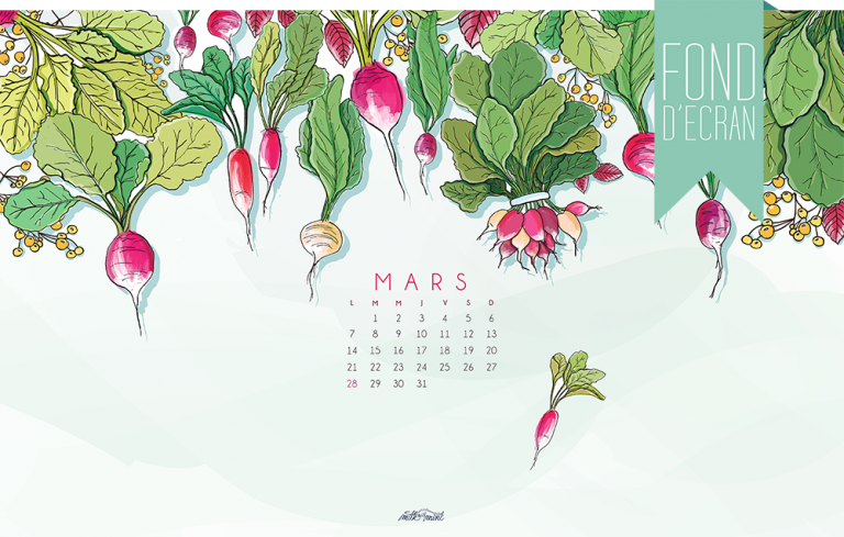 CALENDRIER MARS – Milk with mint