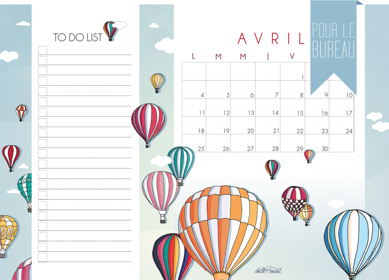 Calendrier d’Avril – Milk with mint