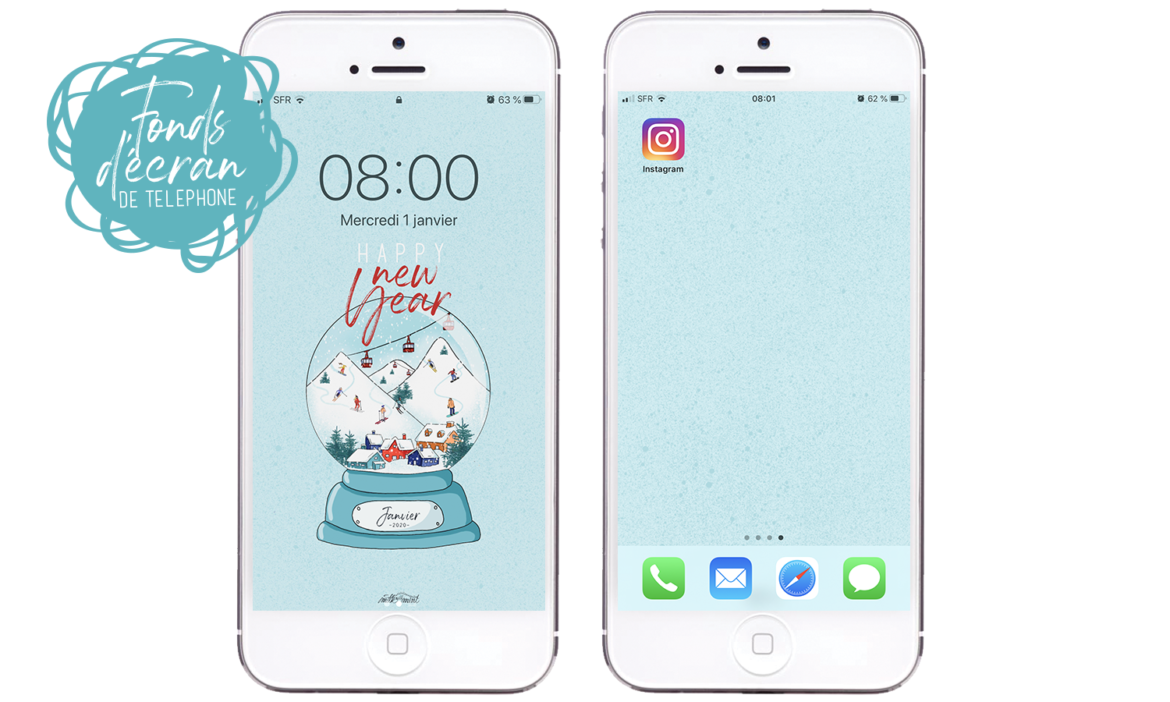 Fond d’écran de Janvier 2020 – Milk with mint
