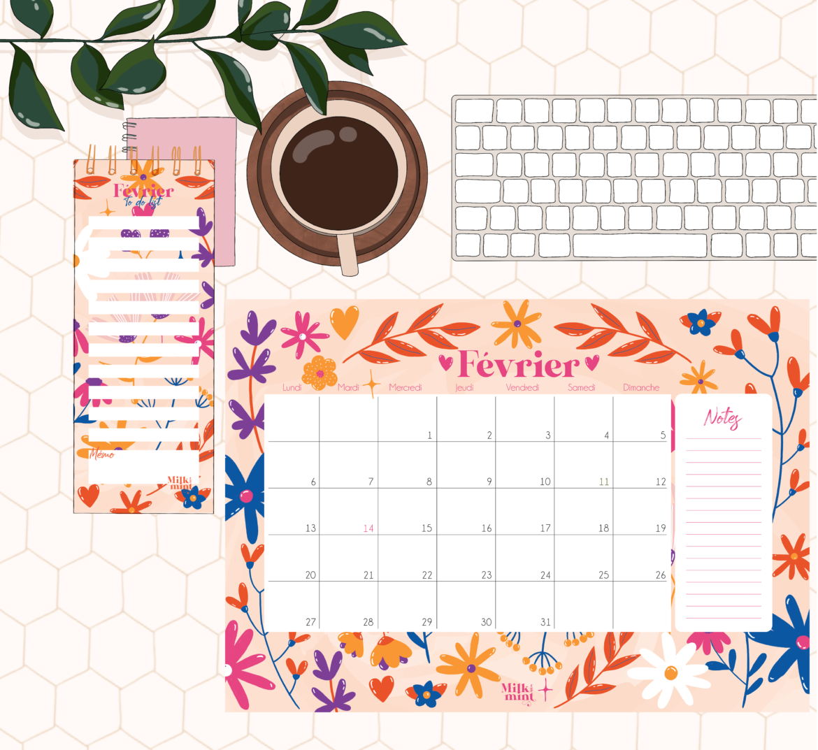 Fonds d’écran de Février 23 – Milk with mint